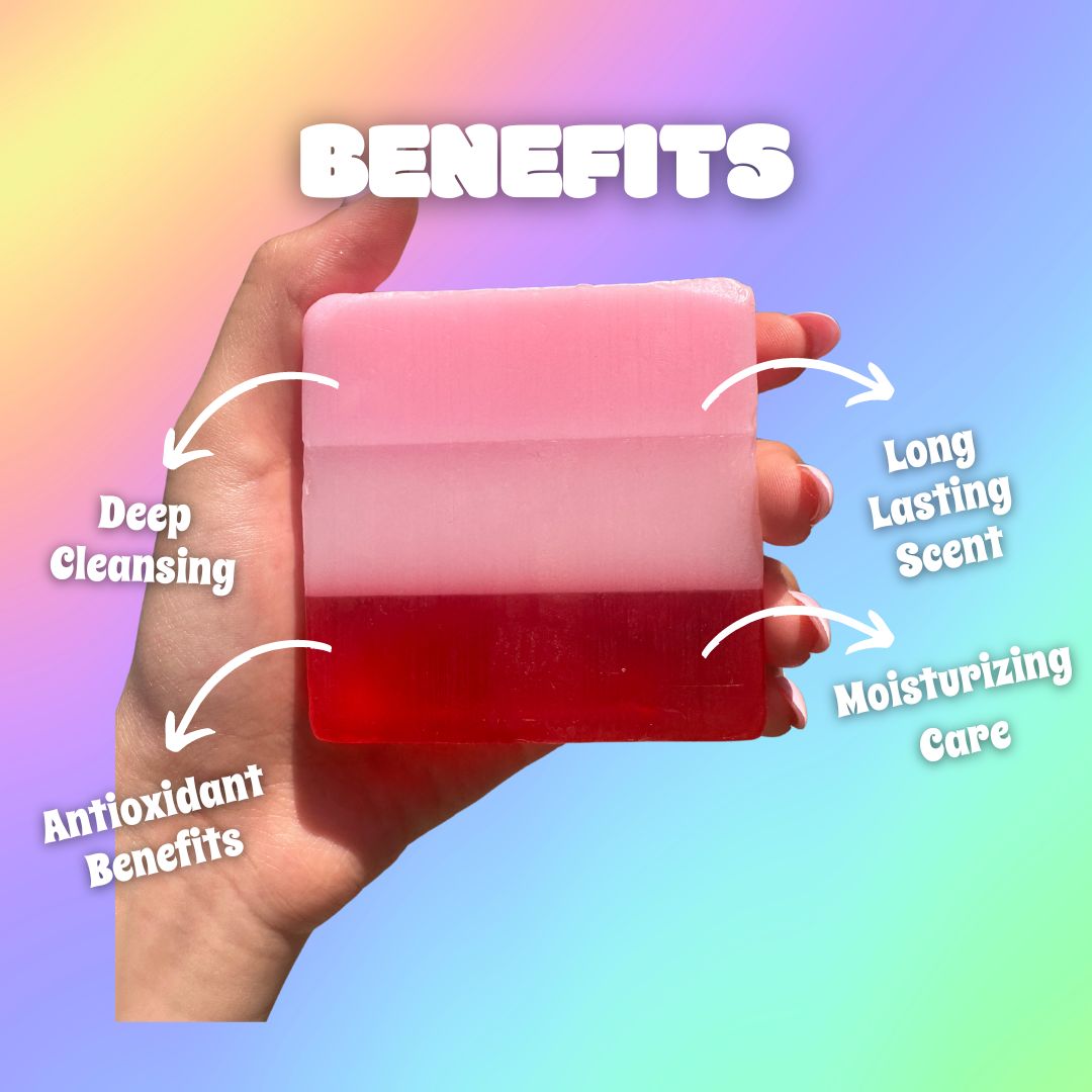 Pink Paradise Soap Bar – AllureAuraa